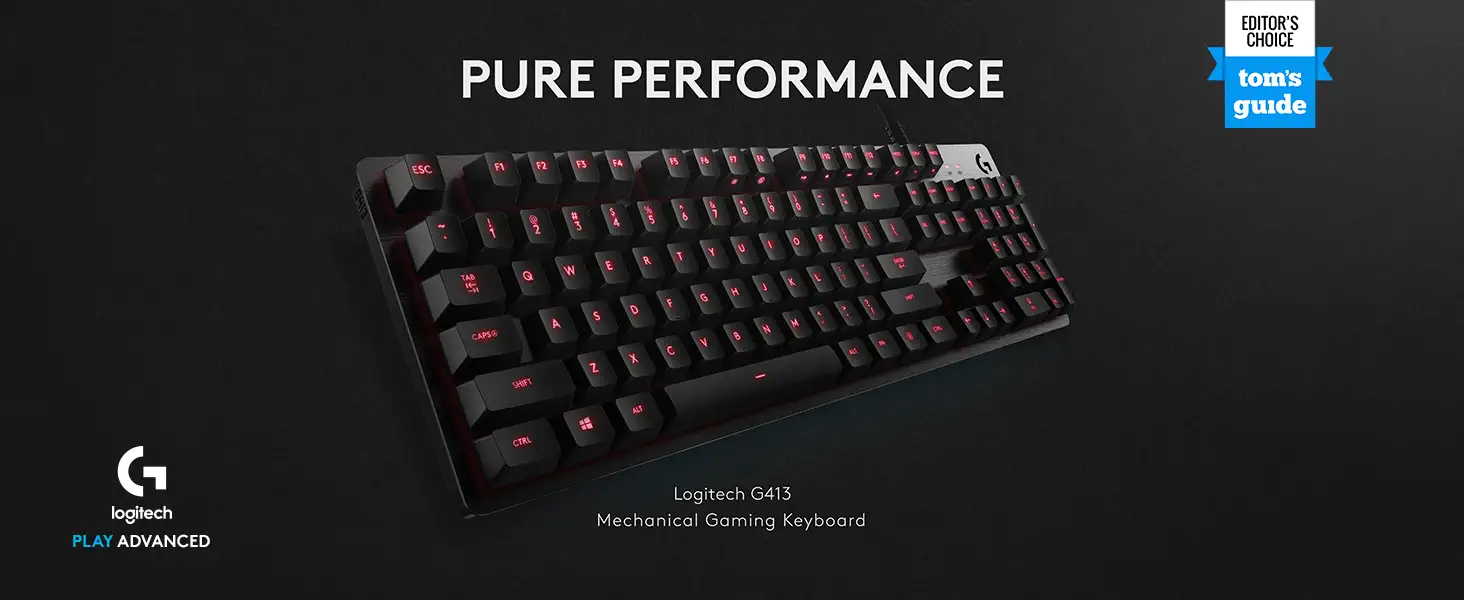Logitech G G413 Carbon | Wired Mechanical Gaming Keyboard Logitech G G413 Carbon | Wired Mechanical Gaming Keyboard